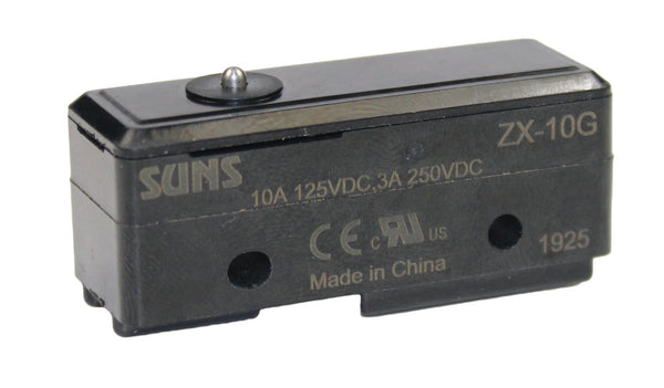 SUNS ZX-10G 10A DC Micro Switch 120VDC X-10G MT-4R – Industrial Direct
