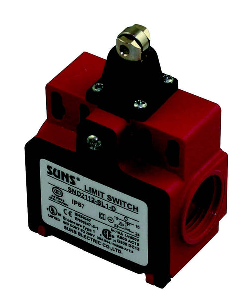 SUNS SND2112-SP-C Roller Plunger Limit Switch – Industrial Direct